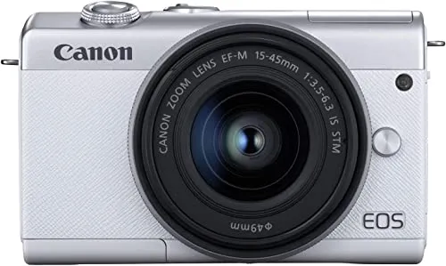 Canon EOS M200 Kit (White) + EF-M 15-45 IS STM Canon - Full Review ⭐